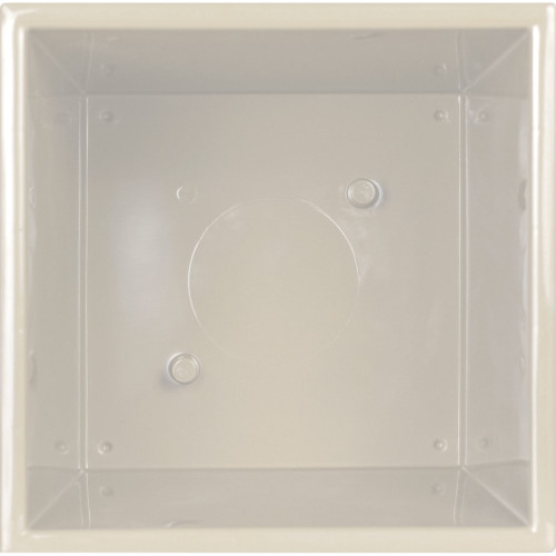 Горшок цветочный Idea Ротанг 14x14x25 см v3.2 л пластик белый