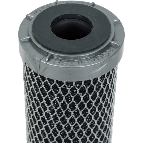 Картридж угольный с серебром Aquafilter, карбон-блок 10SL, FCCBL-S