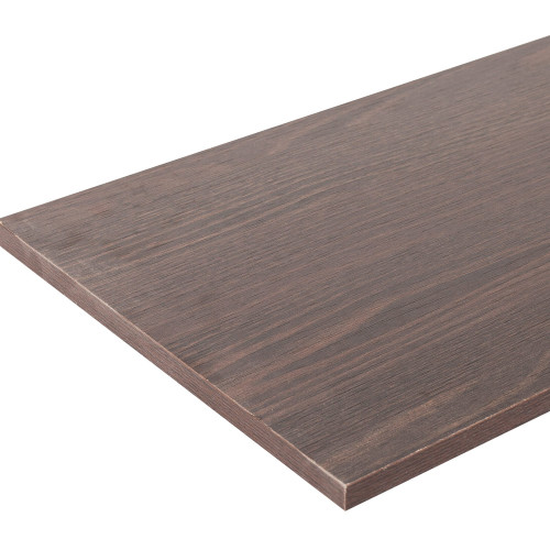 Деталь мебельная 1200х300х16 мм ЛДСП, цвет дуб термо тёмный, кромка со ...