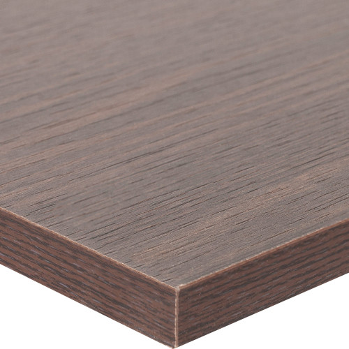 Деталь мебельная 1200х300х16 мм ЛДСП, цвет дуб термо тёмный, кромка со ...