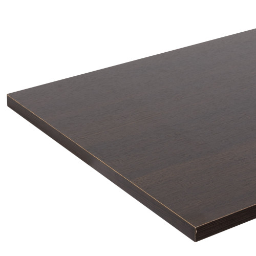 Деталь мебельная 2700х400х16 мм ЛДСП, цвет дуб термо тёмный, кромка с ...