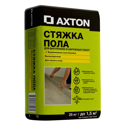 Стяжка пола Axton 25 кг